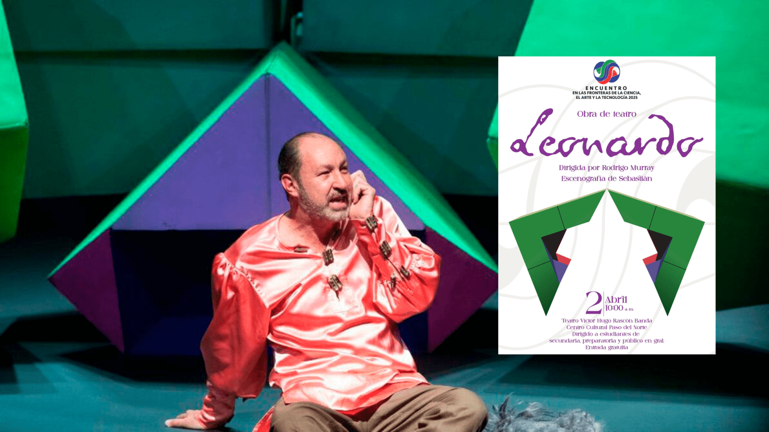 Rodrigo Murray visitará Juárez con su obra “Leonardo” - Soy Juárez